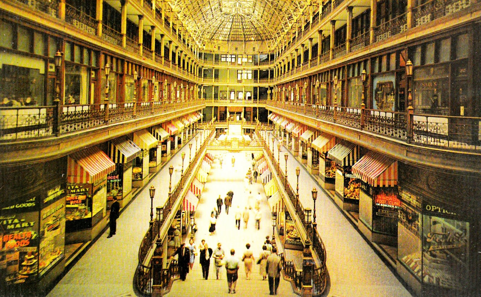 David Cobb Craig: More Mall Post Cards: Stairs and Balconies