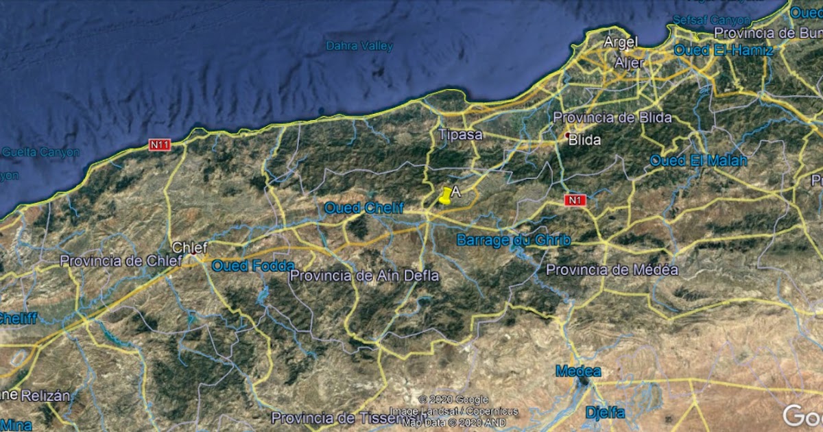 ArqueoLugares: ZUCCHABAR prox. Miliana. Ain Defla. Norte interior. Argelia