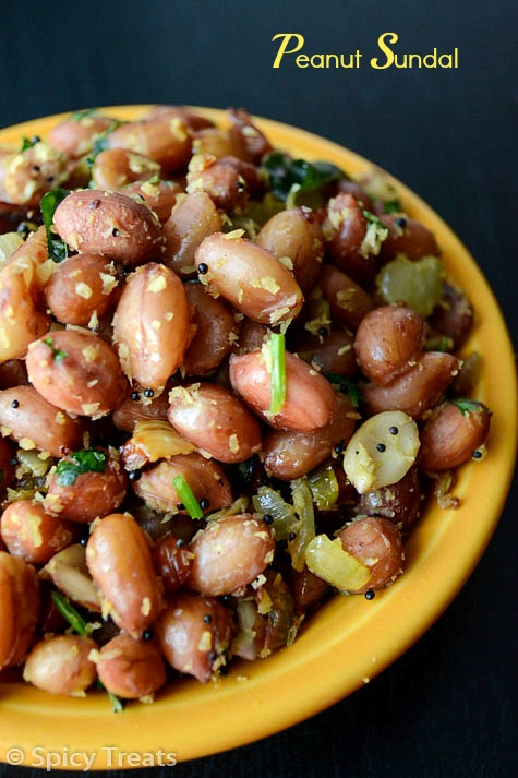 Spicy Treats: Peanut Sundal / Verkadalai Sundal