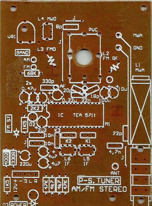 Hobbies MEKATRONIKA . . ...: KUMPULAN SKEMA PCB RADIO JADOEL TUNER AM ...