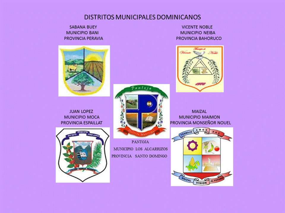 ESCUDOS DOMINICANOS: ESCUDOS MUNICIPALES POR PROVINCIA