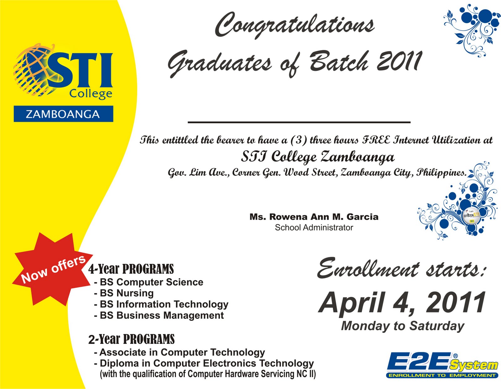 AlOnlineStuff: STI College Zamboanga (Mock Diploma)