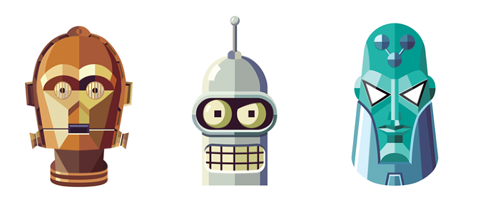 Os mais famosos robôs da cultura popular. Reconhece-os?