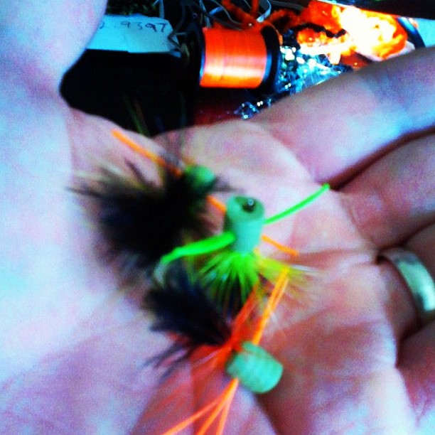 BUGGIN' OUT.: Betts Poppers, Boogle Bugs, and quality fly fishing.