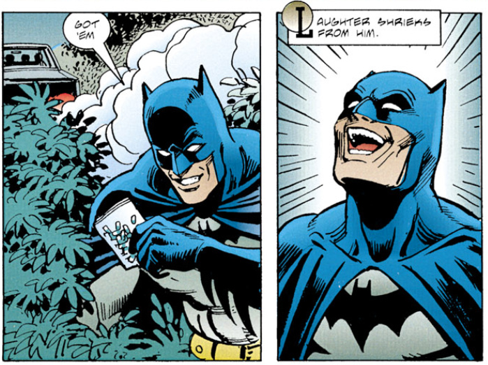 Batman Laughing