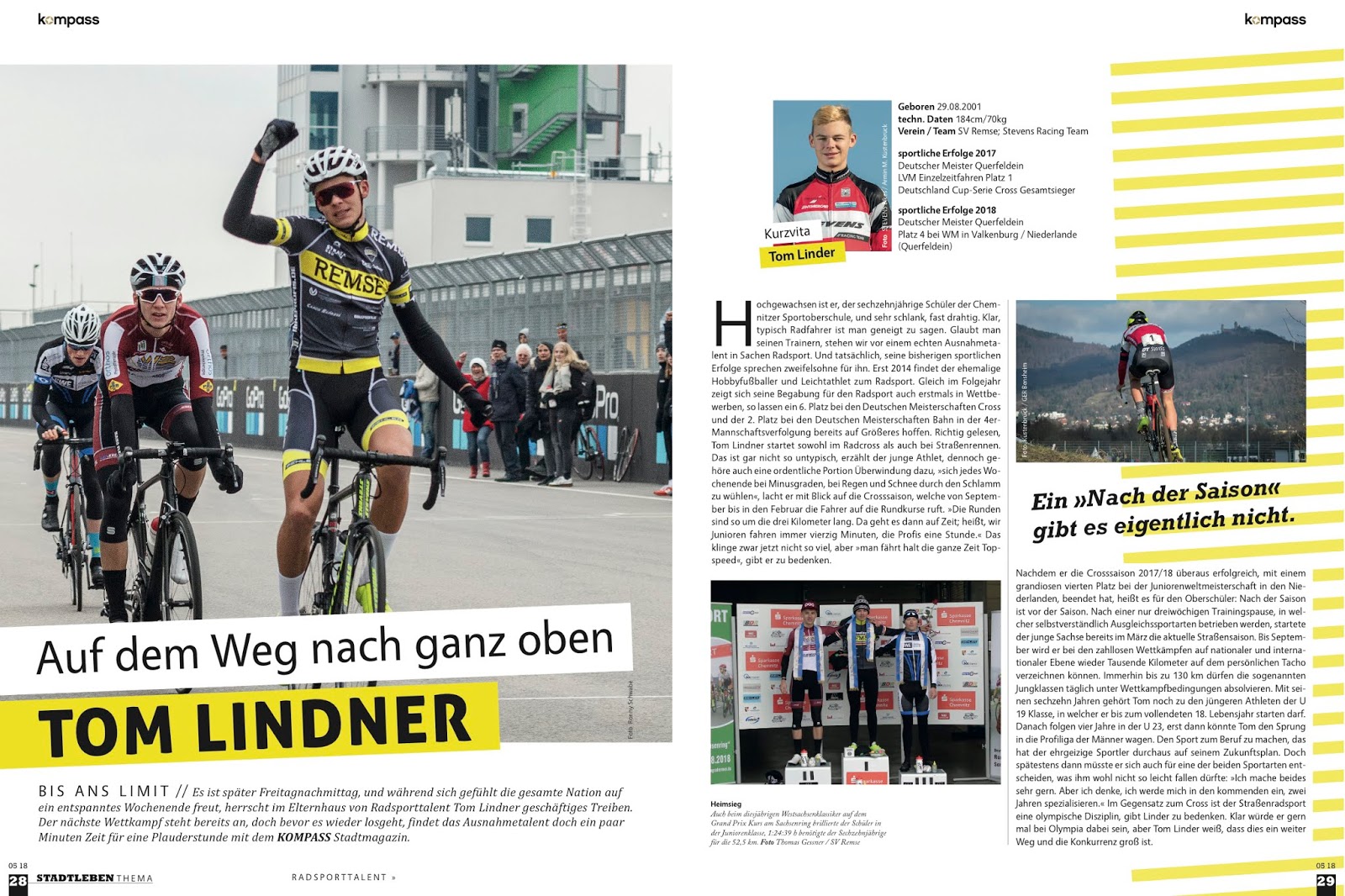 Tom Linder: Bis ans Limit