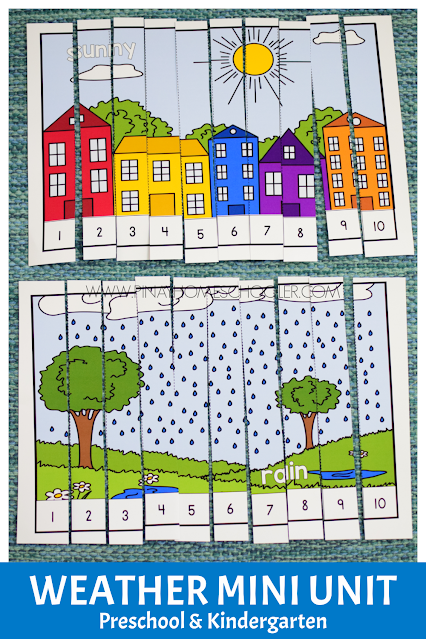 Weather Preschool and Kindergarten Mini Unit | The Pinay Homeschooler