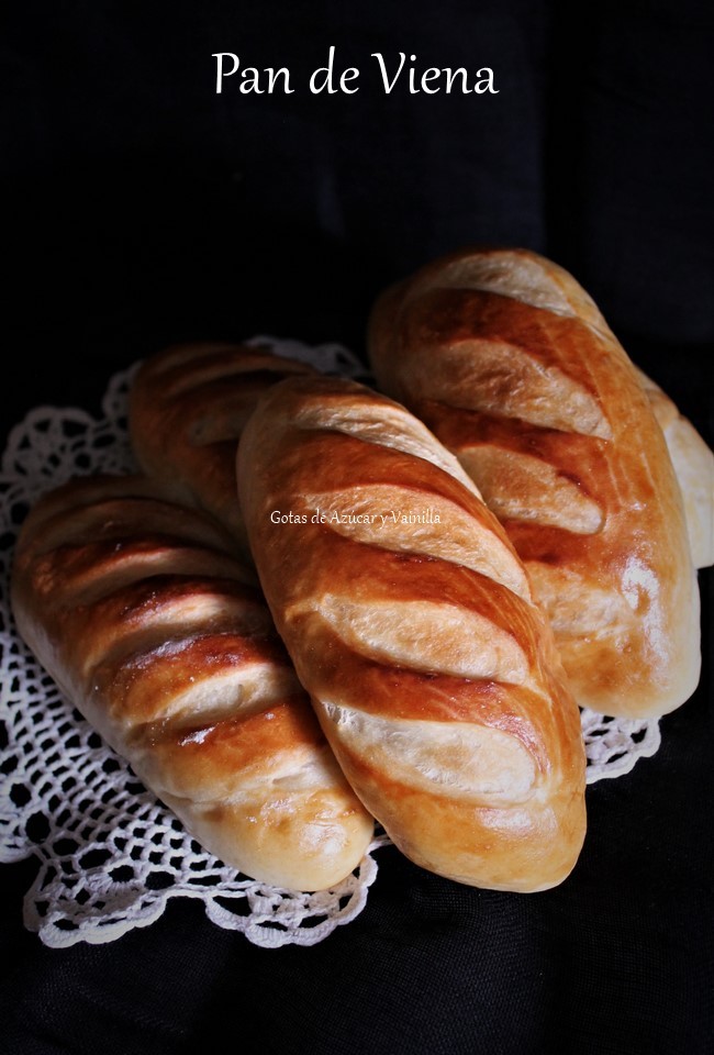Gotas de Azúcar y Vainilla: Pan viennoise (Pan de Viena)