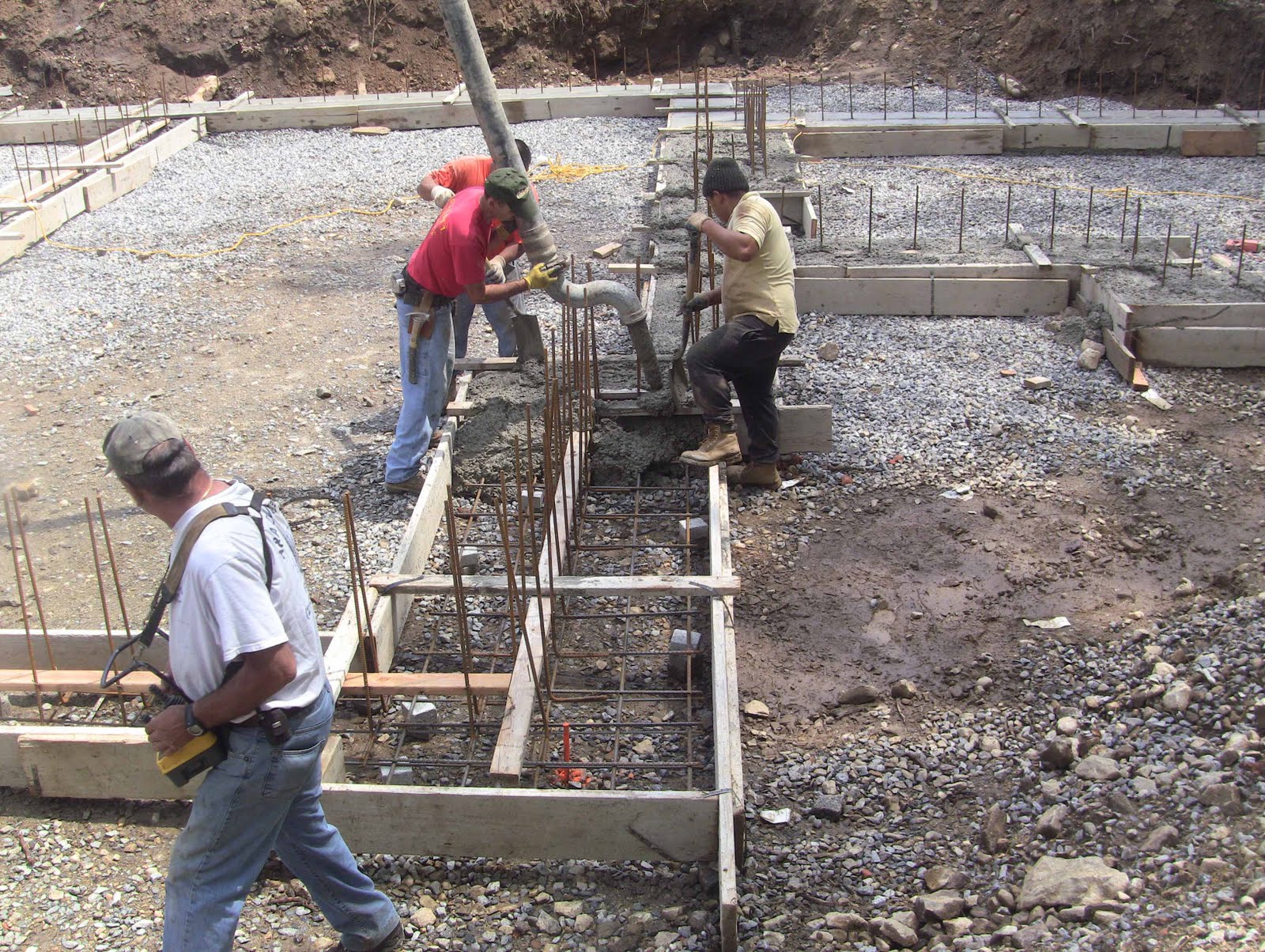 Foundation placement on private house – A Degree of Freedom