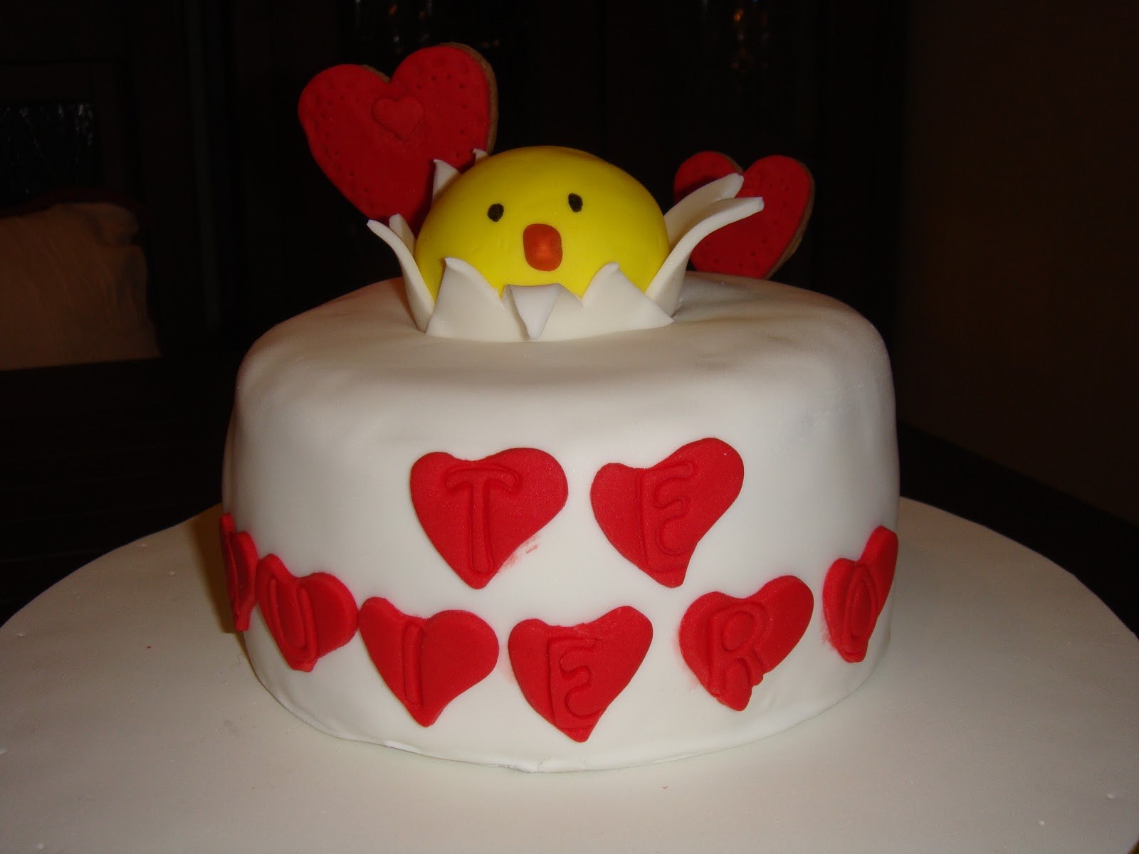 Selma´s Cakes: EL POLLITO DEL AMOR