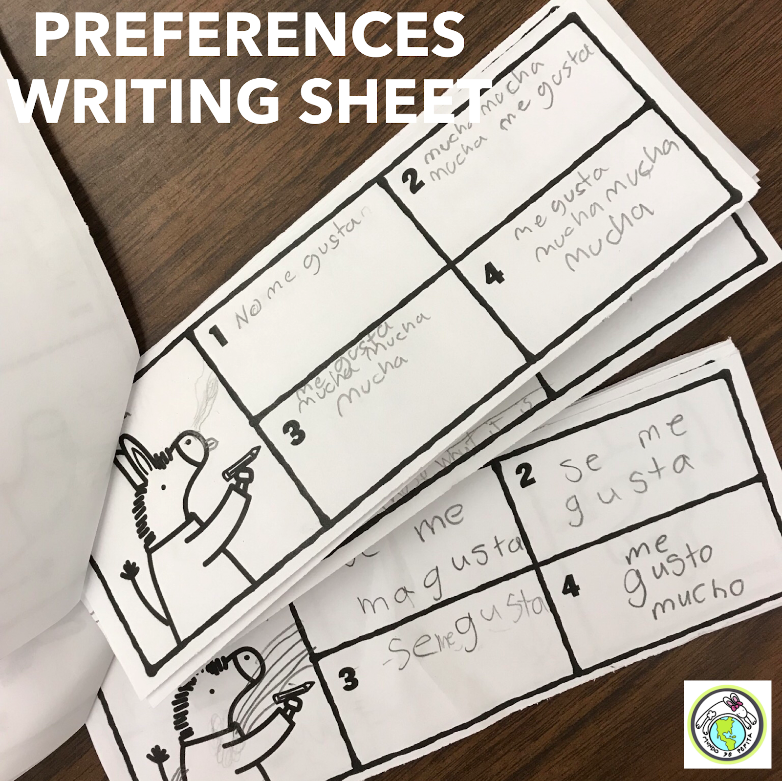 Mystery Scents Activity for Me Gusta (Preferences) Theme | Mundo de Pepita