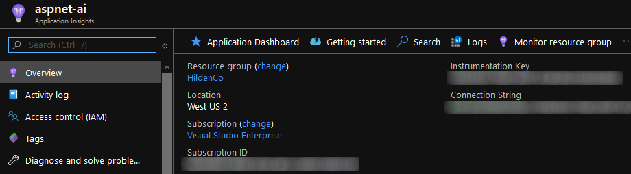 Adding Application Insights To A Aspnet Core Website Hildenco Solutions
