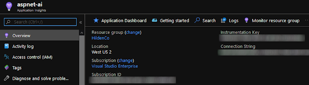Adding Application Insights to a ASP.NET Core website | HildenCo Solutions