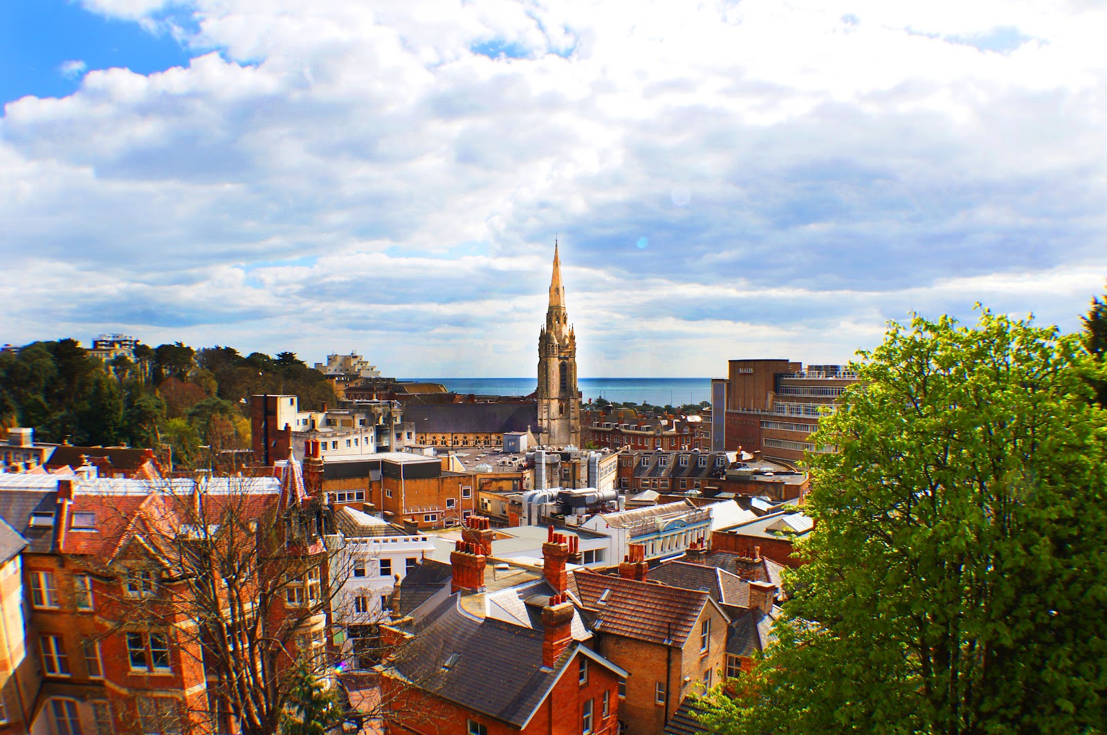 Photography AS Exam Unit 2: Bournemouth town landscapes