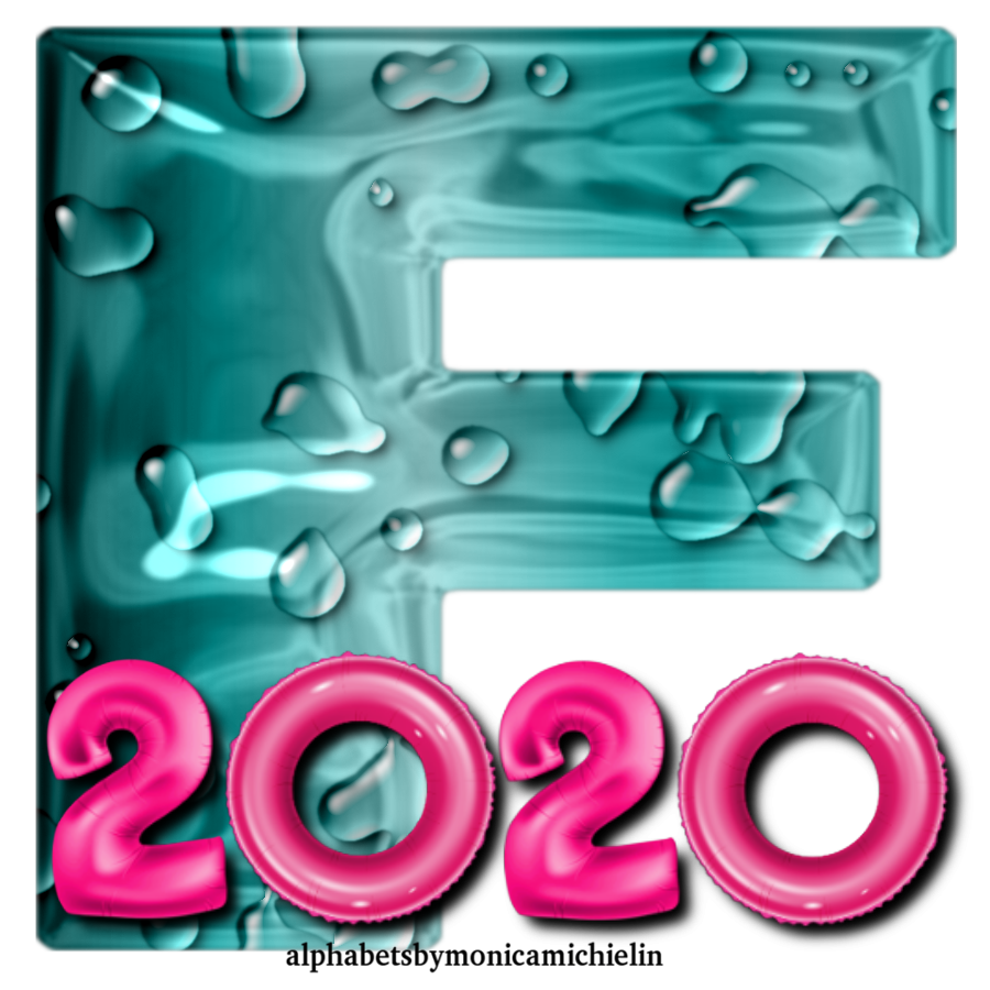 M. Michielin Alphabets: DROP WATER ALPHABET AND PINK FLOAT POOL ...