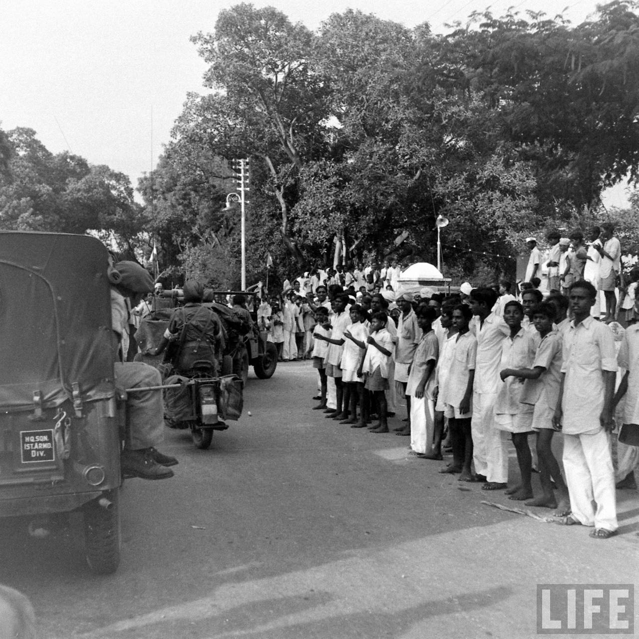 chitriyala: Rare Photos Of Operation Polo / Hyderabad Police Action 1948