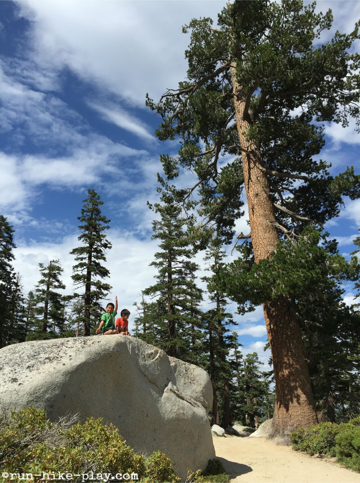 Run-Hike-Play: Family Hike to Angora Lakes