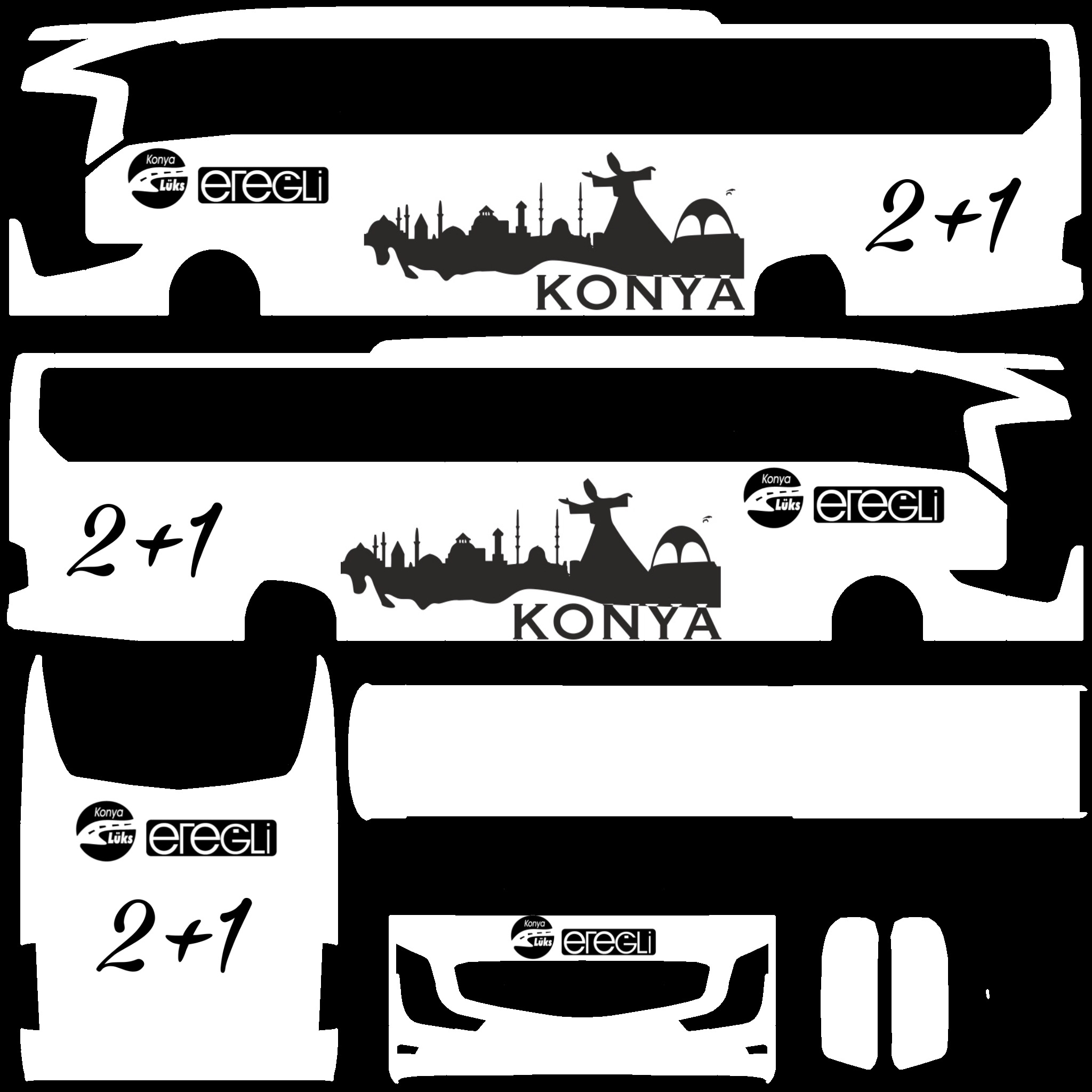 Bus Simülatör Ultimate Skin: BUS SİMULATOR ULTİMATE LÜKS EREĞLİ TURİZM SKİN