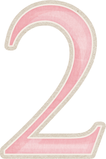 ® Colección de Gifs ®: IMÁGENES DE NÚMEROS EN COLOR ROSADO PARA IMPRIMIR