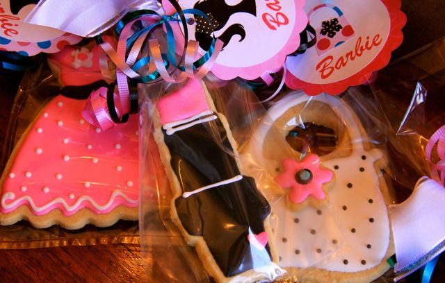 Simply Living and Loving Each Day: Barbie and Ken Cookies and Tags