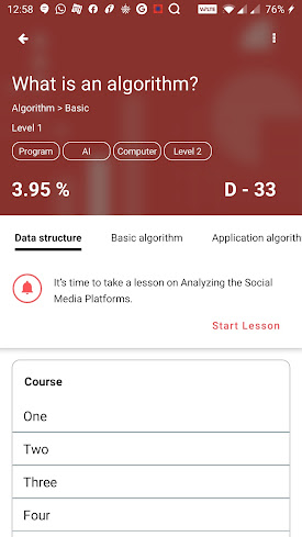 React Native app with simple steps