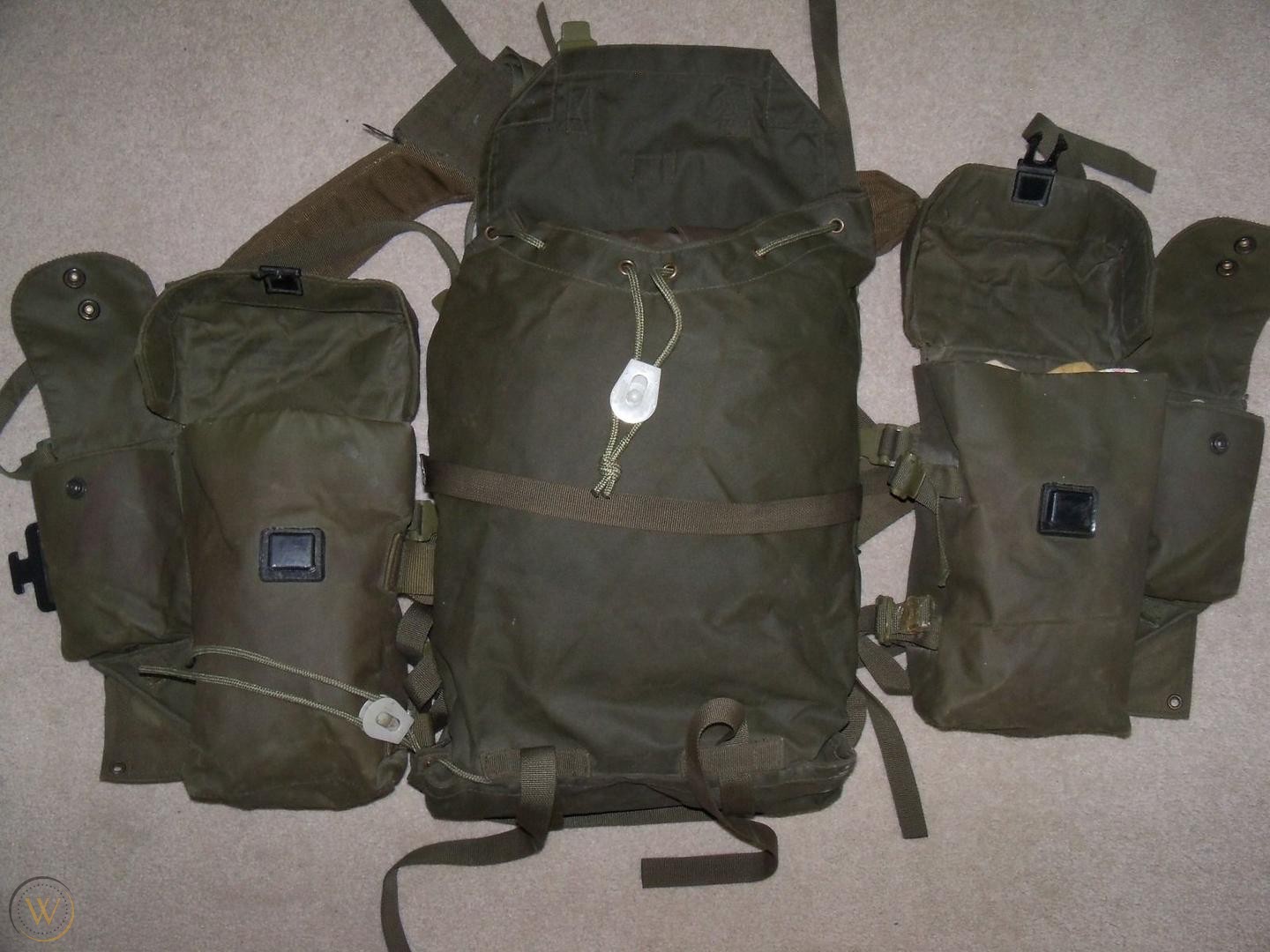 Webbingbabel: British Army 72 Pattern Webbing System