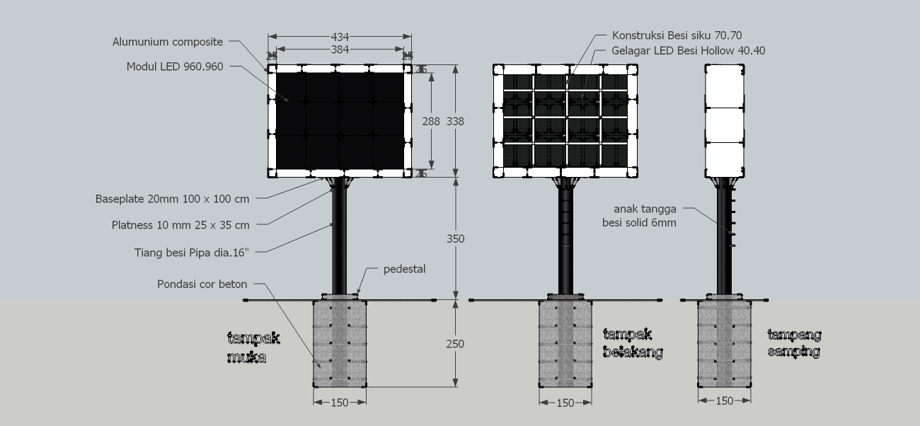 LED creen Videotron dan Runnig Text: RUNNING TEXT DAN VIDEOTRON, video ...