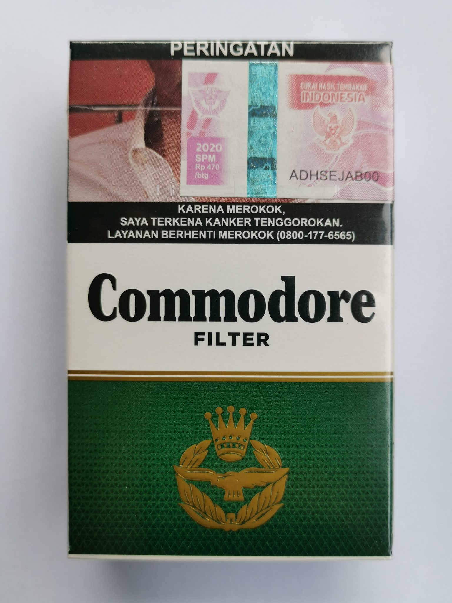 Commodore Filter, SPM Full Flavor Legendaris Yang Kembali Hadir Di ...