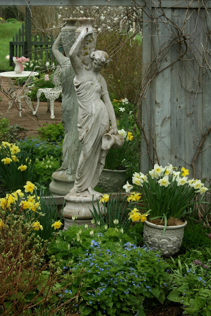 Aiken House & Gardens: My New Garden Statue