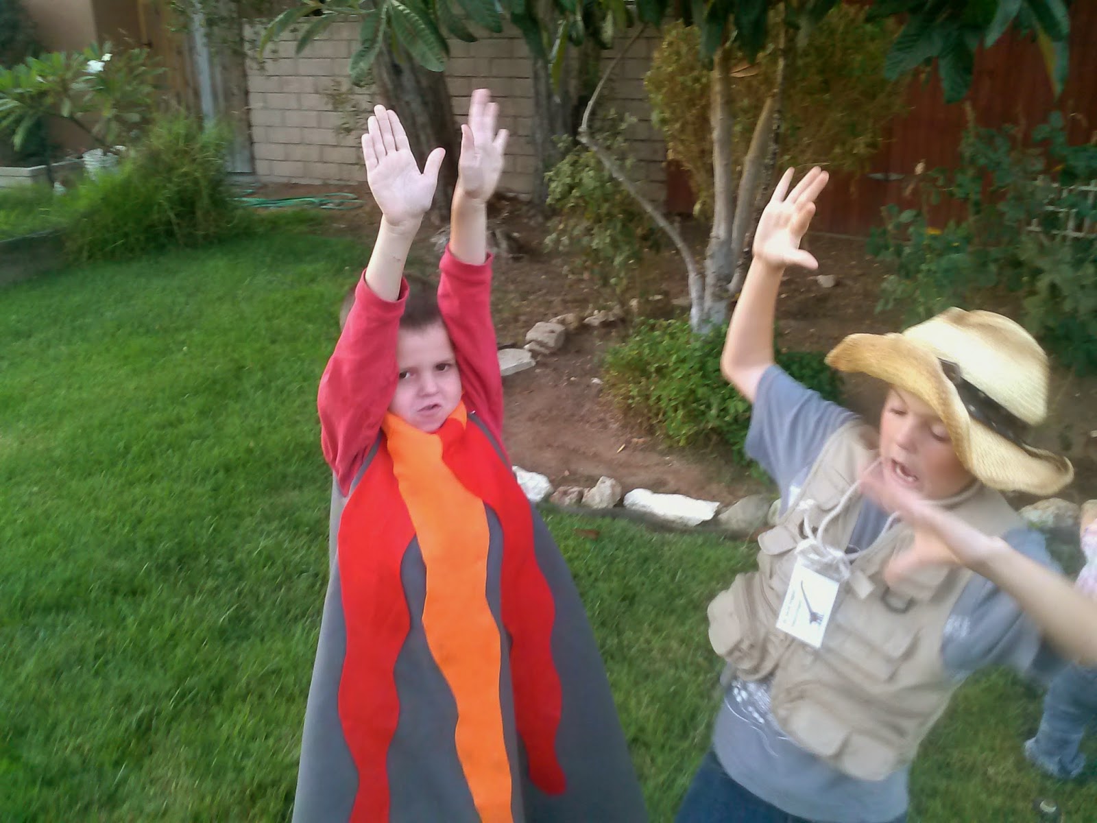 Mommy Lessons 101: Easy Volcano and Paleontologist Costumes