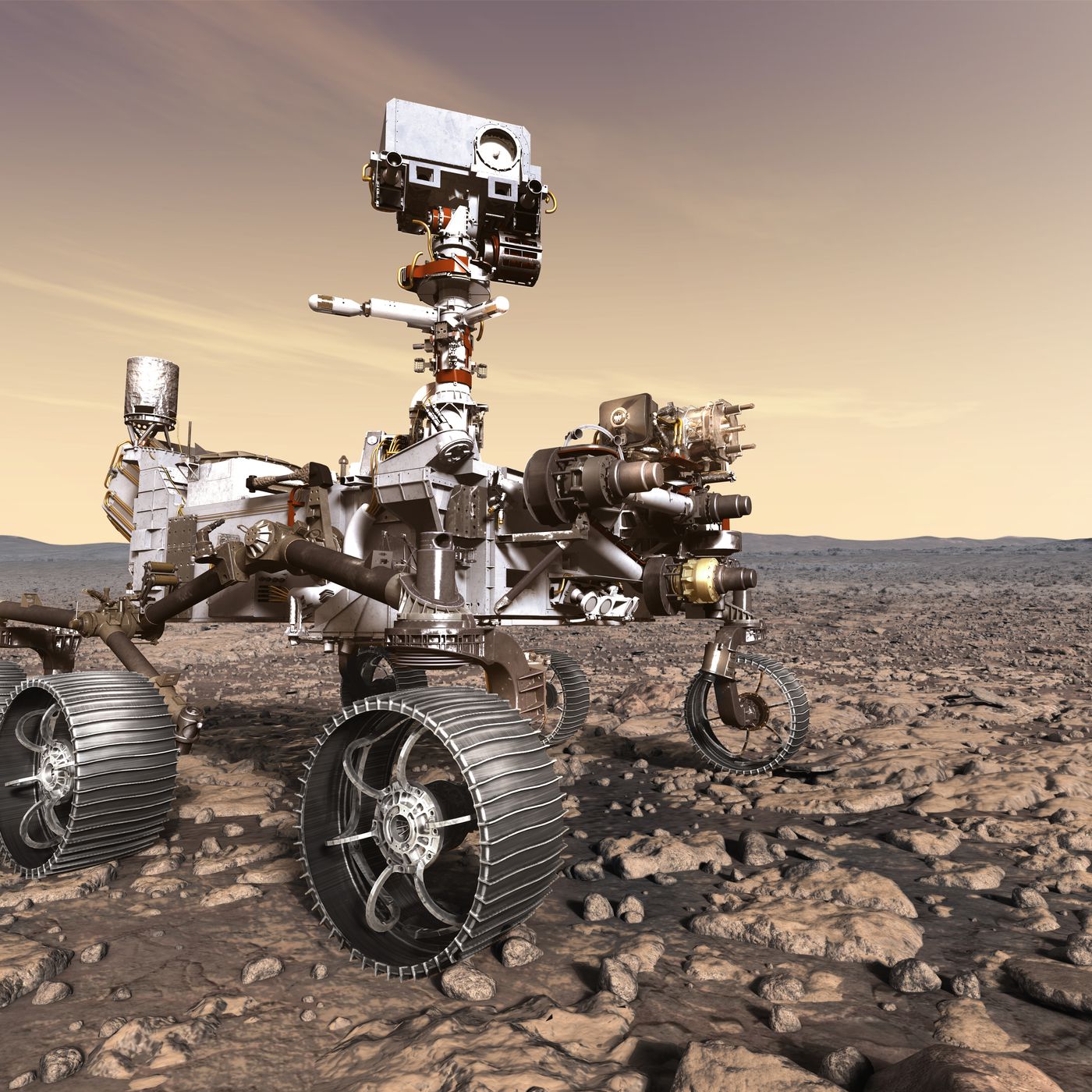 Orbiter.ch Space News: NASA’s Self-Driving Perseverance Mars Rover ...