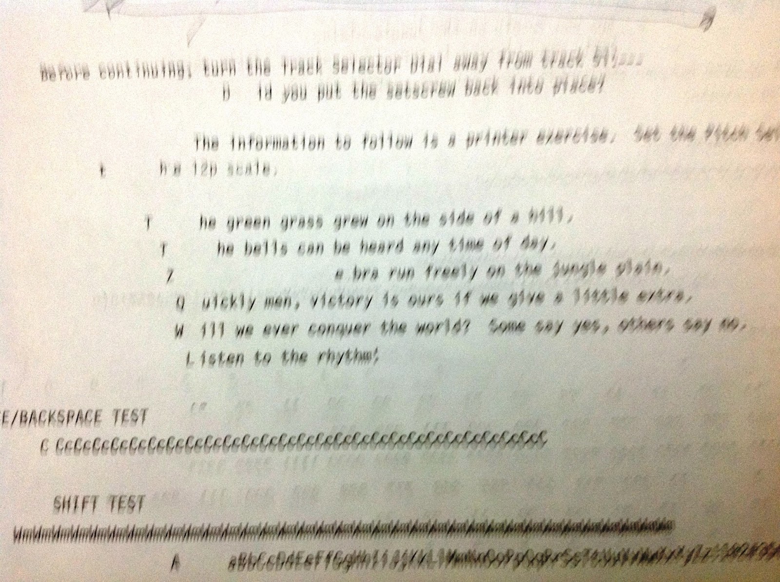 IBM 1130 Project: New typewriter mechanism and continued physical ...