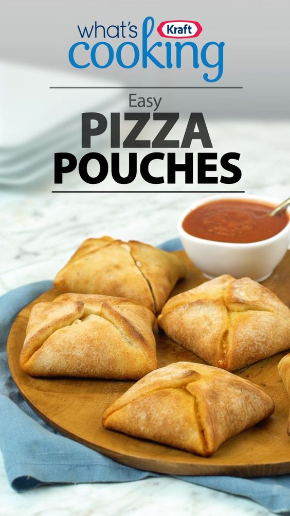 Easy Pizza Pouches - Easy Food Recipes