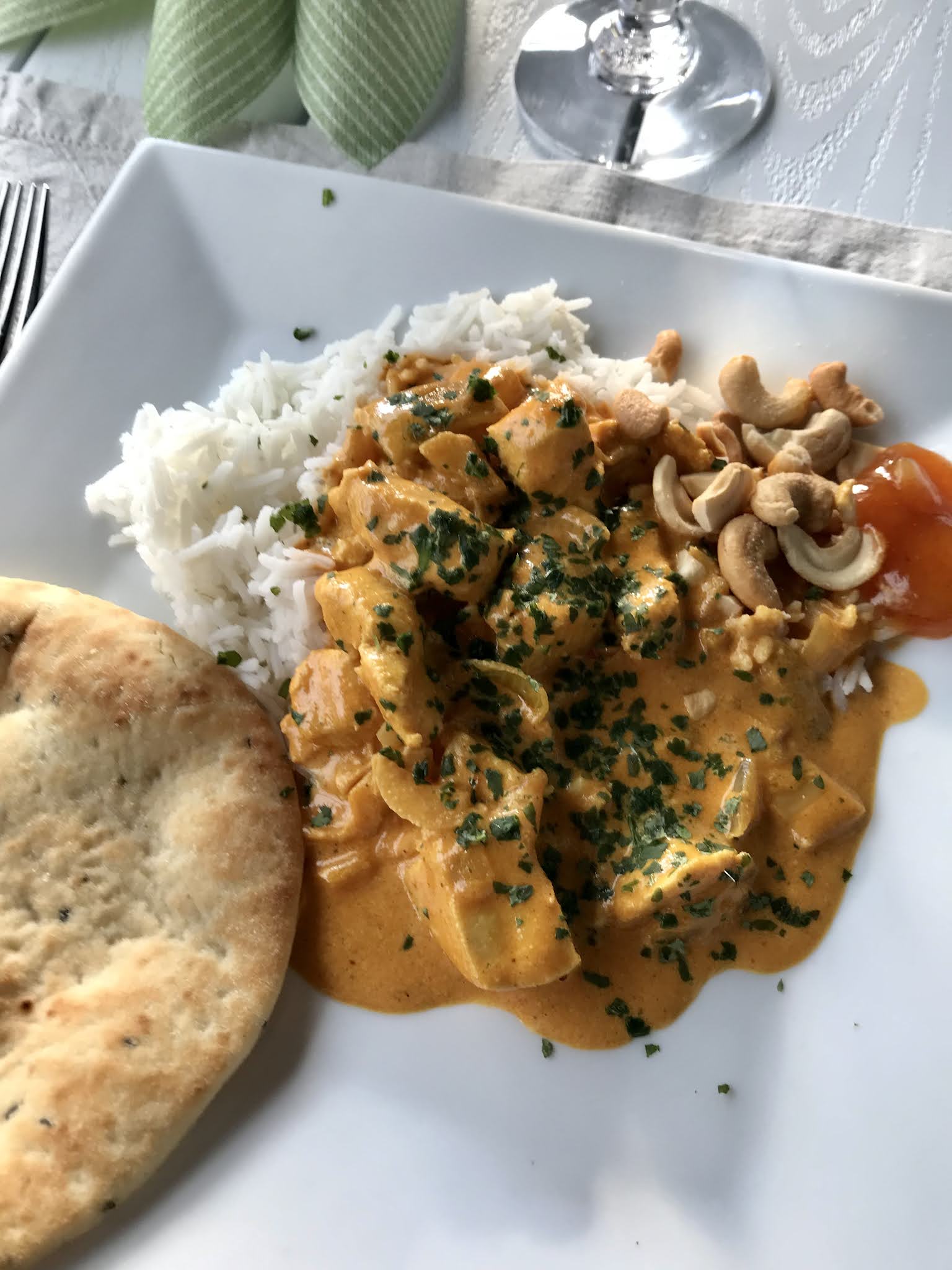 Cinas receptsamling: Indisk butter chicken