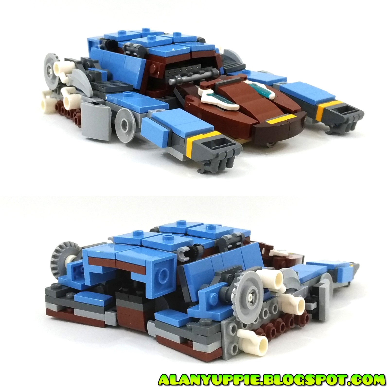Alanyuppie's LEGO Transformers: Video Tutorial: Transformer Thundertank ...