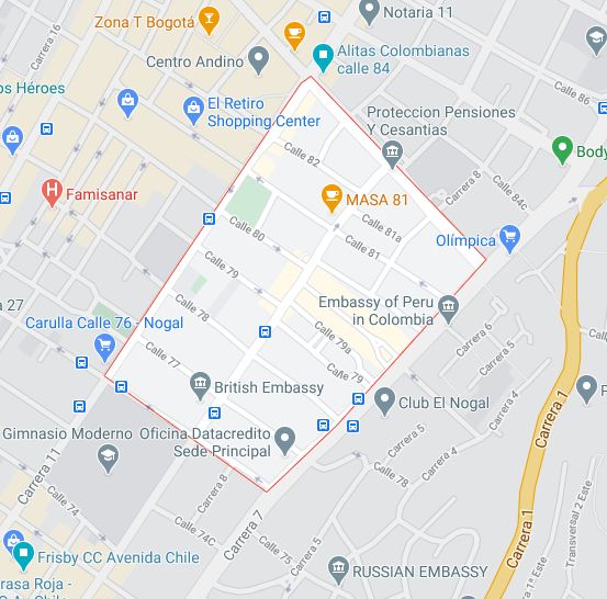 En Chapinero: El Nogal – Uno de los 50 Barrios de Chapinero