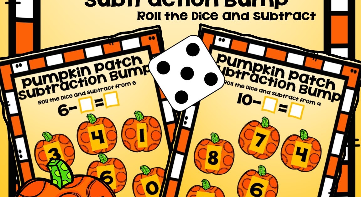 First Grade Love: Pumpkin Subtraction Fun FREE!