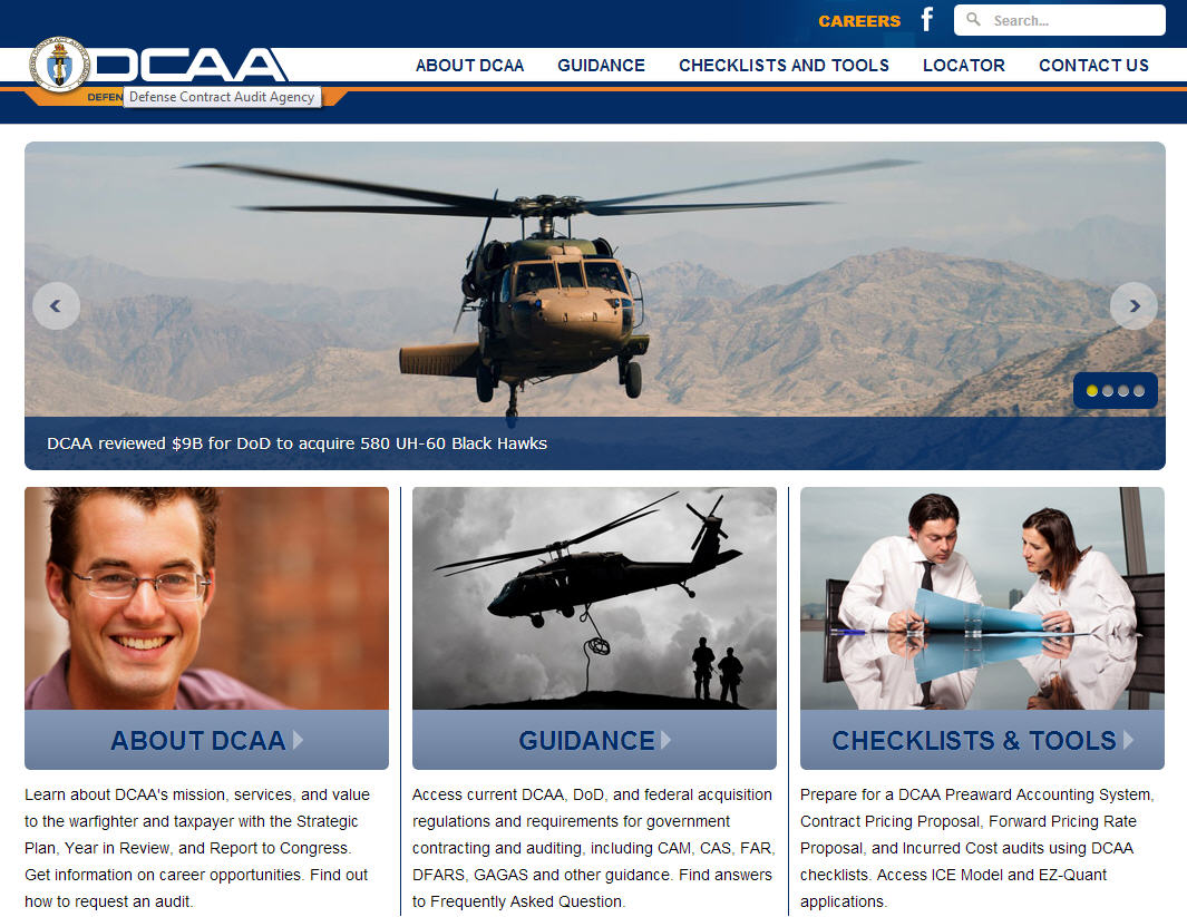 PNWC's Government Contracting Update: DCAA's Public Website Gets a Facelift