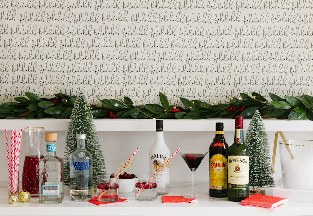 Stocking Your Holiday Party Bar | Celebration Stylist | Popular Party ...
