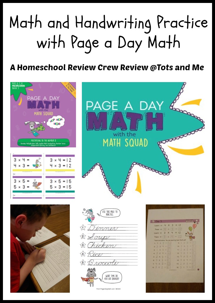 Tots and Me... Growing Up Together: Math and Handwriting Practice with ...