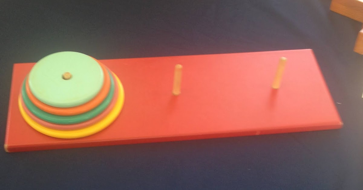 Tony's Maths Blog: A brilliant solution to the Tower of Hanoi