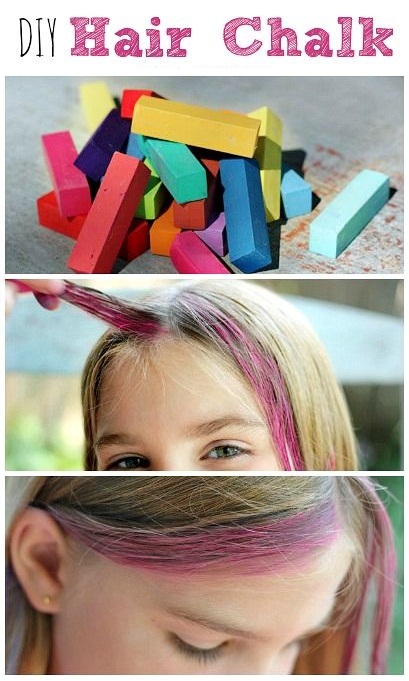 How to chalk your hair
