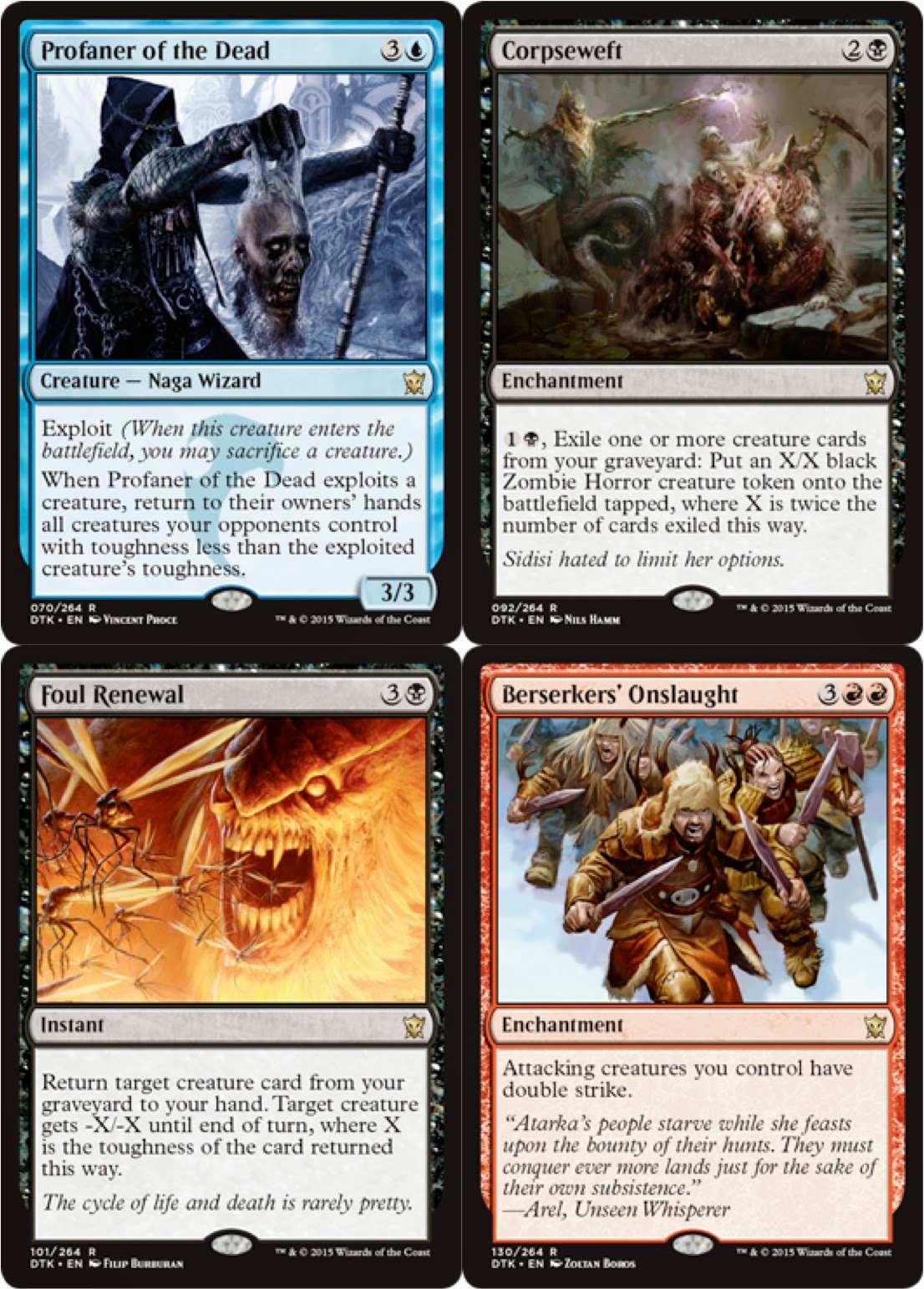 MTG Realm: DTK FULL Spoiler