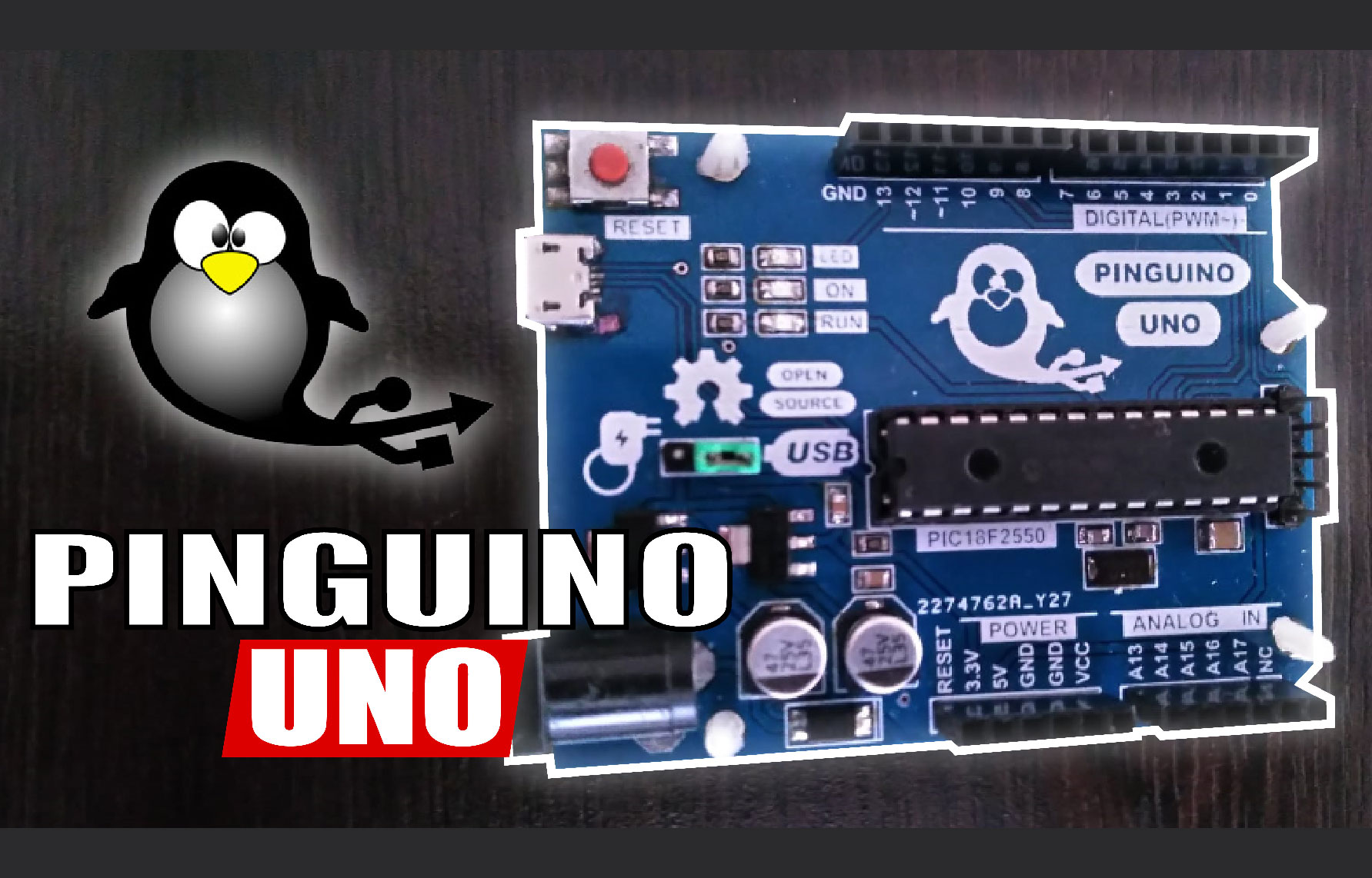 Pinguino Uno Open Source Arduinolover