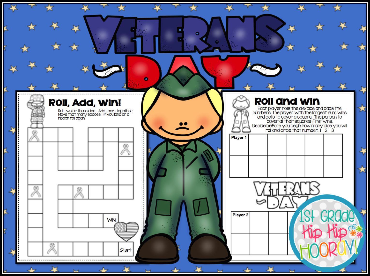 1st Grade Hip Hip Hooray!: Veterans Day...November 11th