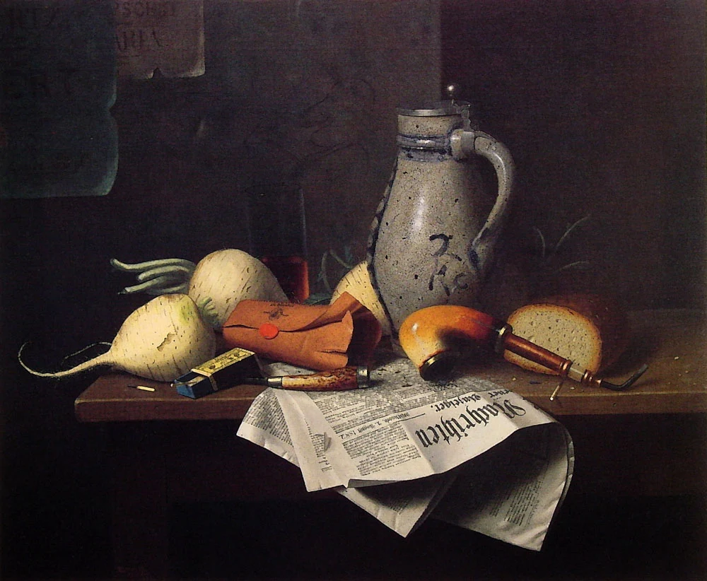 William Harnett | Trompe-l'œil still lifes painter | Tutt'Art ...