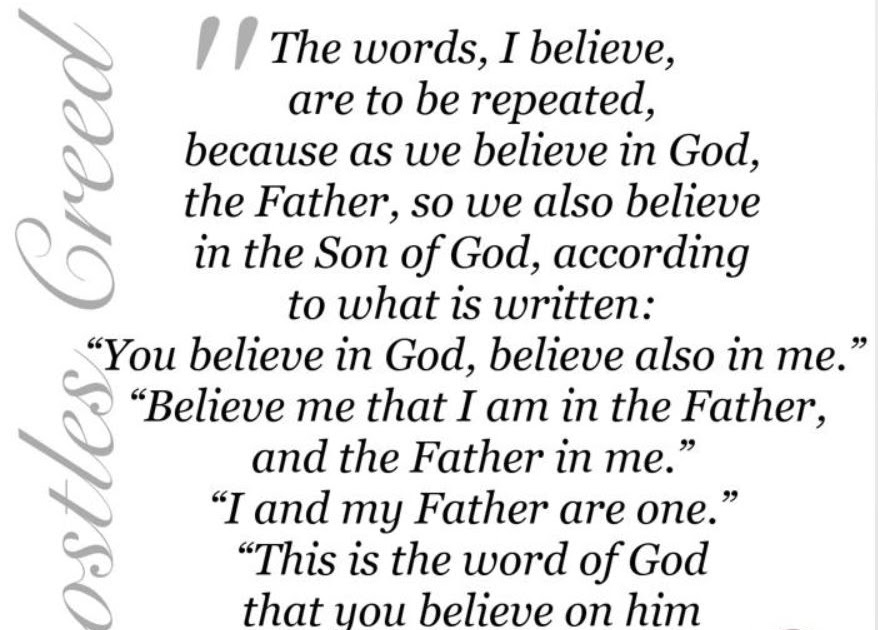 Gospel Gal: The Apostles Creed: "...I believe in Jesus Christ...": Lord ...