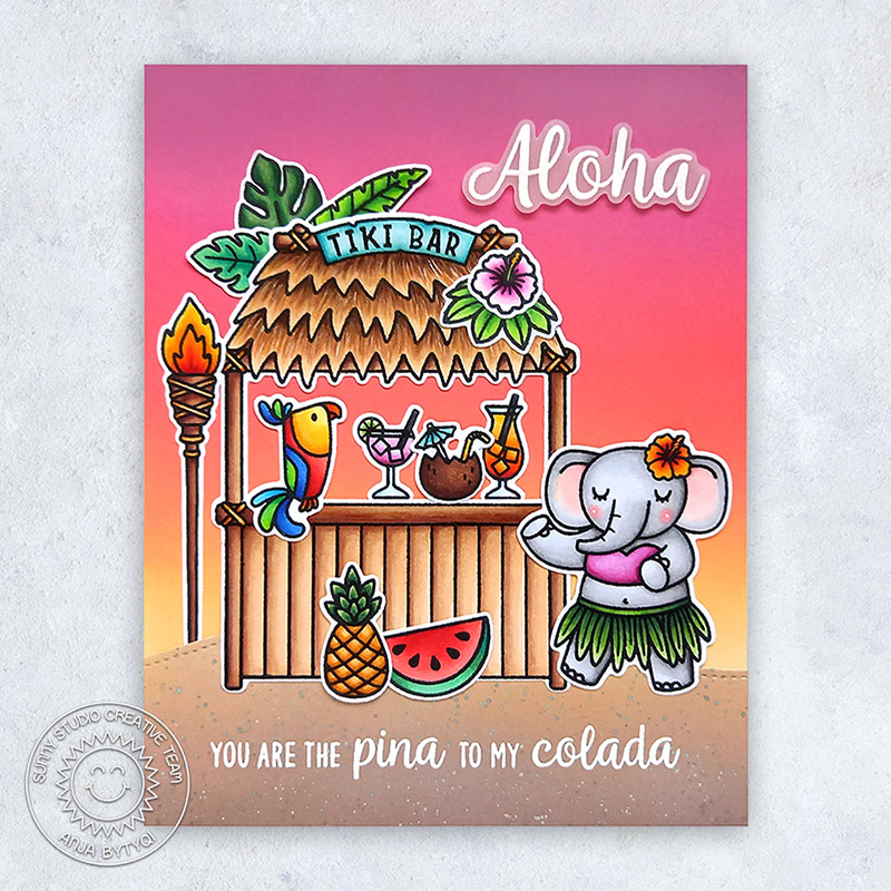 Sunny Studio: Tiki Time Cards with Vanessa and Anja