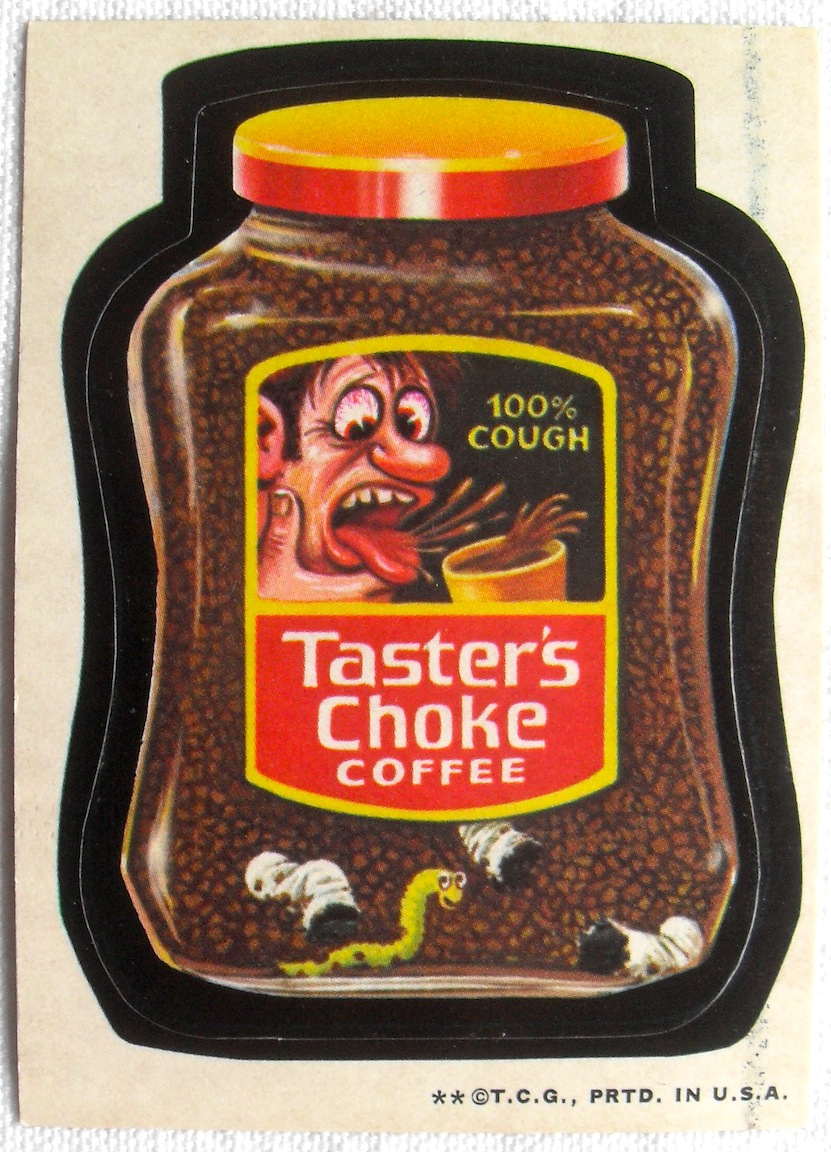 ART SKOOL DAMAGE : Christian Montone: 1973 Wacky Packages Stickers (4th ...