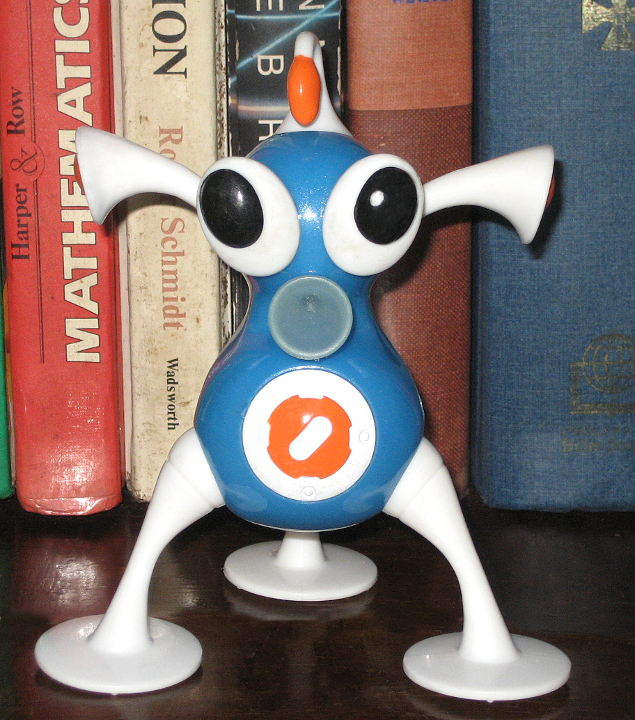 Percy's Fast Food Toy Stories : Light Blue Orange Zizzle - McD